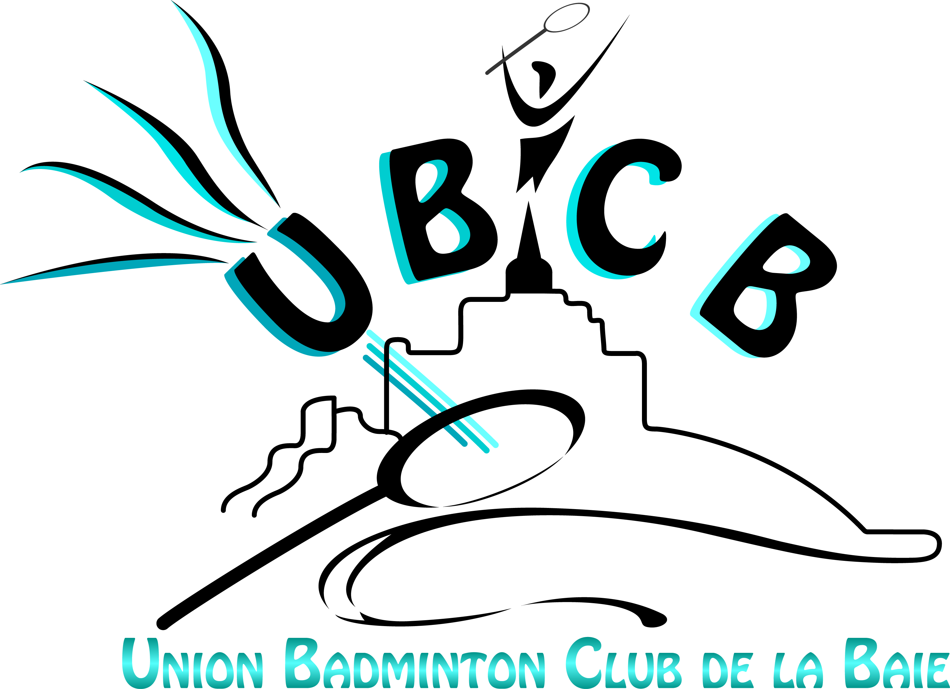 Logo UBCB V2 – Union Badminton Club de la Baie