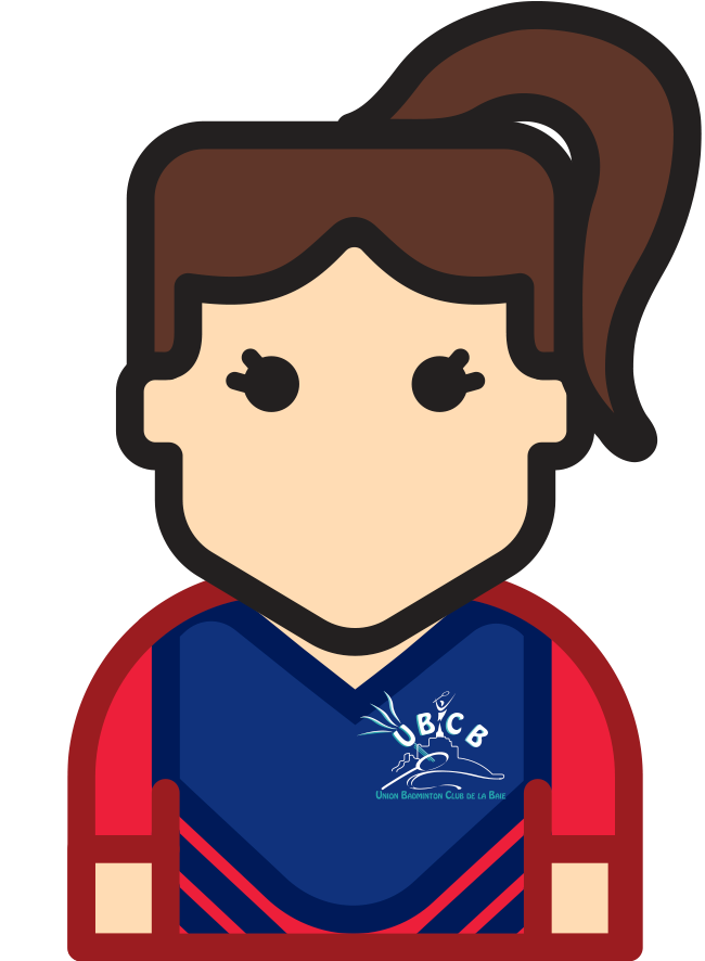 Joueuse_UBCB – Union Badminton Club de la Baie